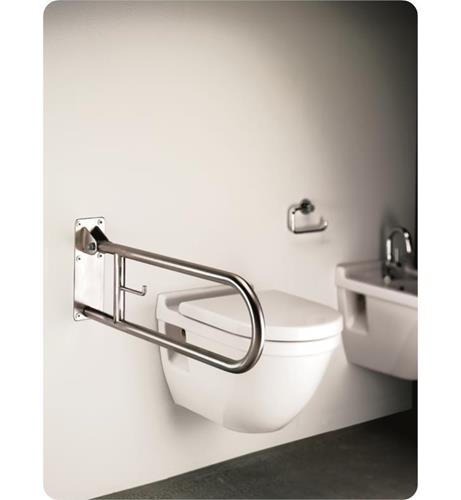 Sonia - Grab Bar Swing Satin Stainless Steel – PlumbTile