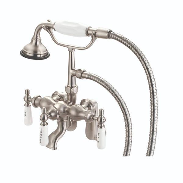 Maidstone - Tub Wall Mount English Telephone Faucet - Classic Spout ...