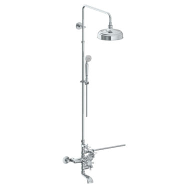 Watermark - Paris Wall Mounted Exposed Thermostatic Tub/ Shower With ...