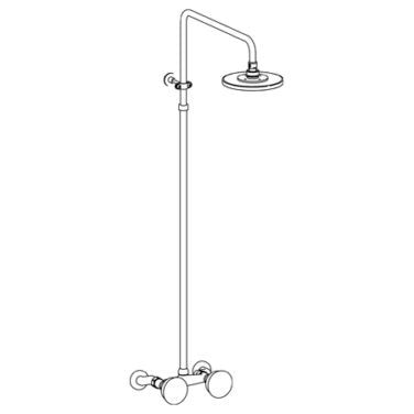 Watermark - Zen Wall Mounted Exposed Shower – PlumbTile