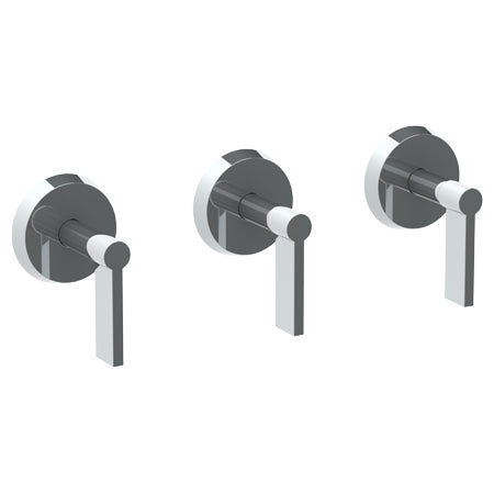 Watermark - Blue Wall Mounted 3-Valve Shower Trim – PlumbTile