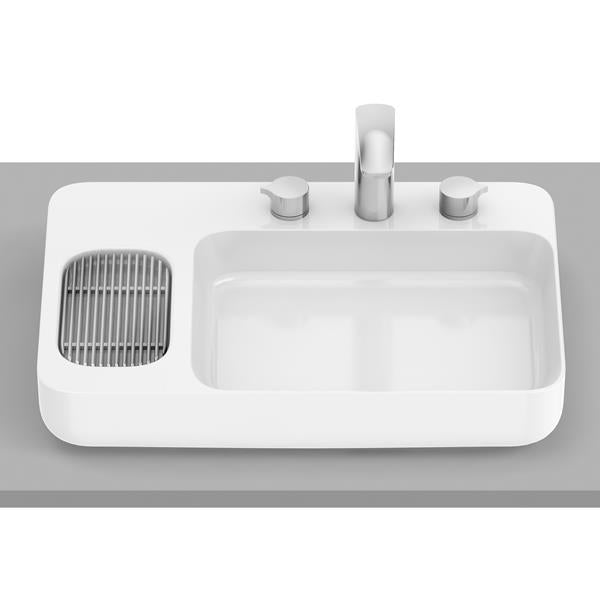 Roca Bath - Infinity Vessel Sink 24 Inch – PlumbTile