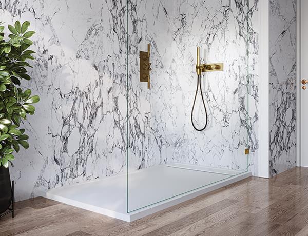 MTI - 6030 Mineral Composite Multi-Threshold Hidden End Drain Shower ...