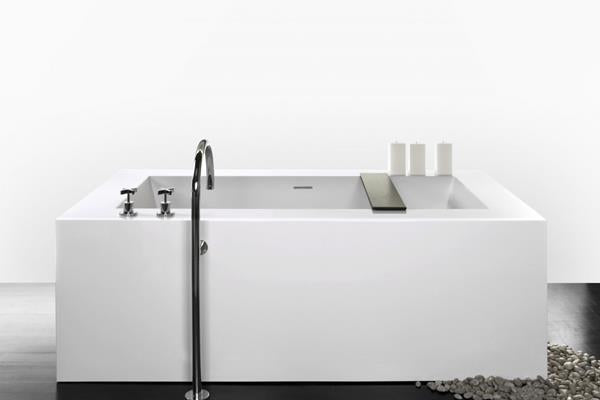 Wetstyle - Cube 72 X 40 X 24 Freestanding Bathtub – PlumbTile