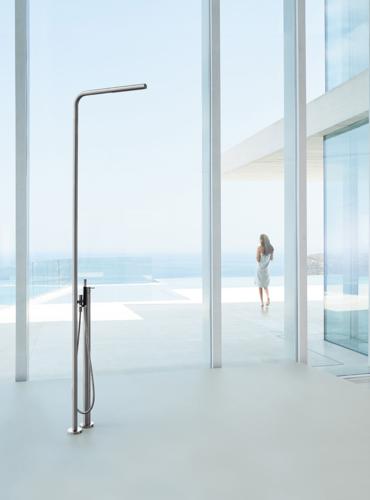 Vola - Fs3 Free-Standing Floor-Mounted Shower System – PlumbTile