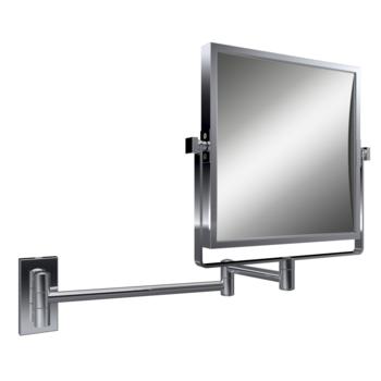 Baci by Remcraft - Basic round wall mirror unlighted 1X by 5X – PlumbTile